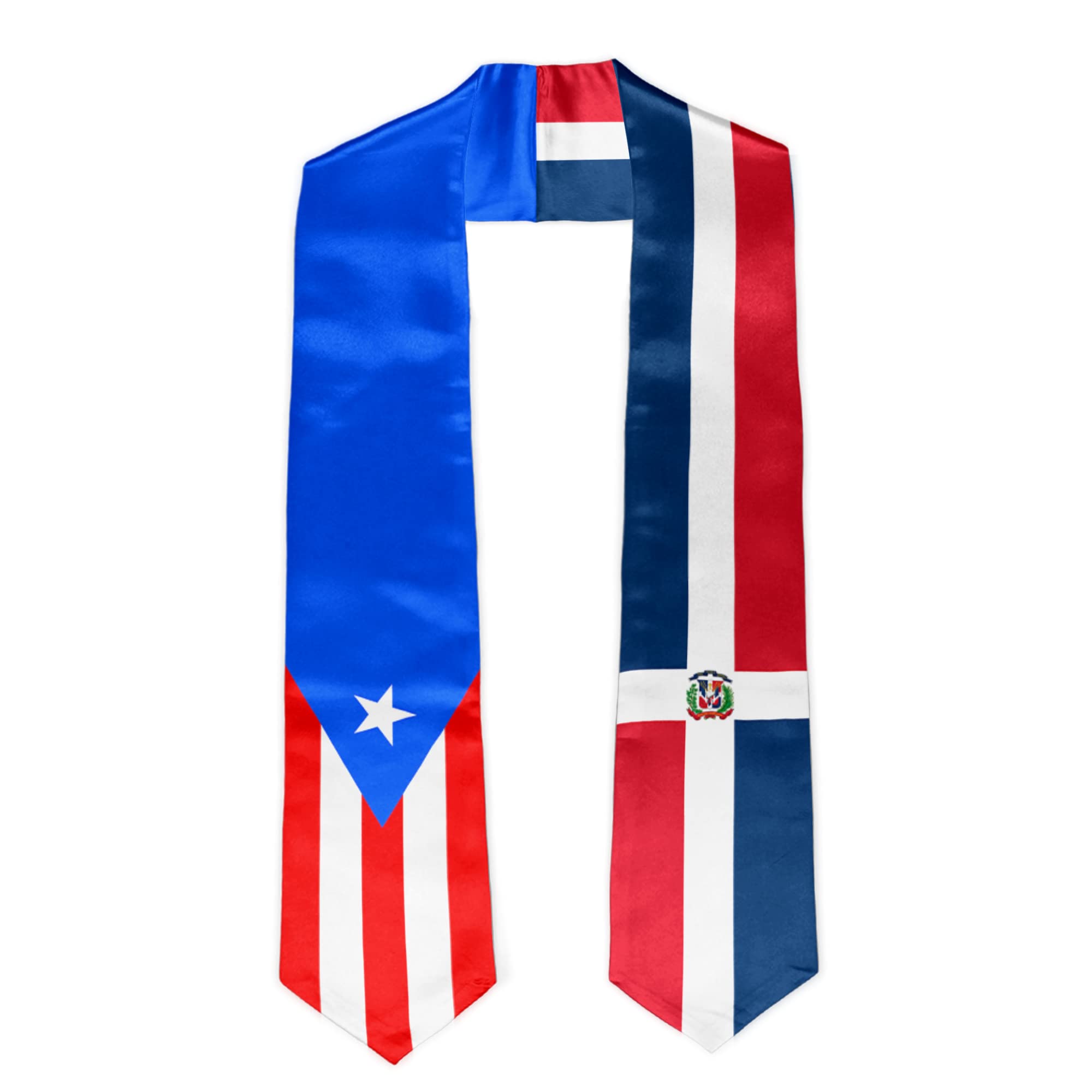 Snapklik.com : Graduation Stole Sash Puerto Rico Dominican Republic ...