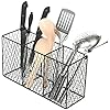 Amazon.com: MyGift 3 Compartment Rustic Chicken Wire Kitchen Utensil ...