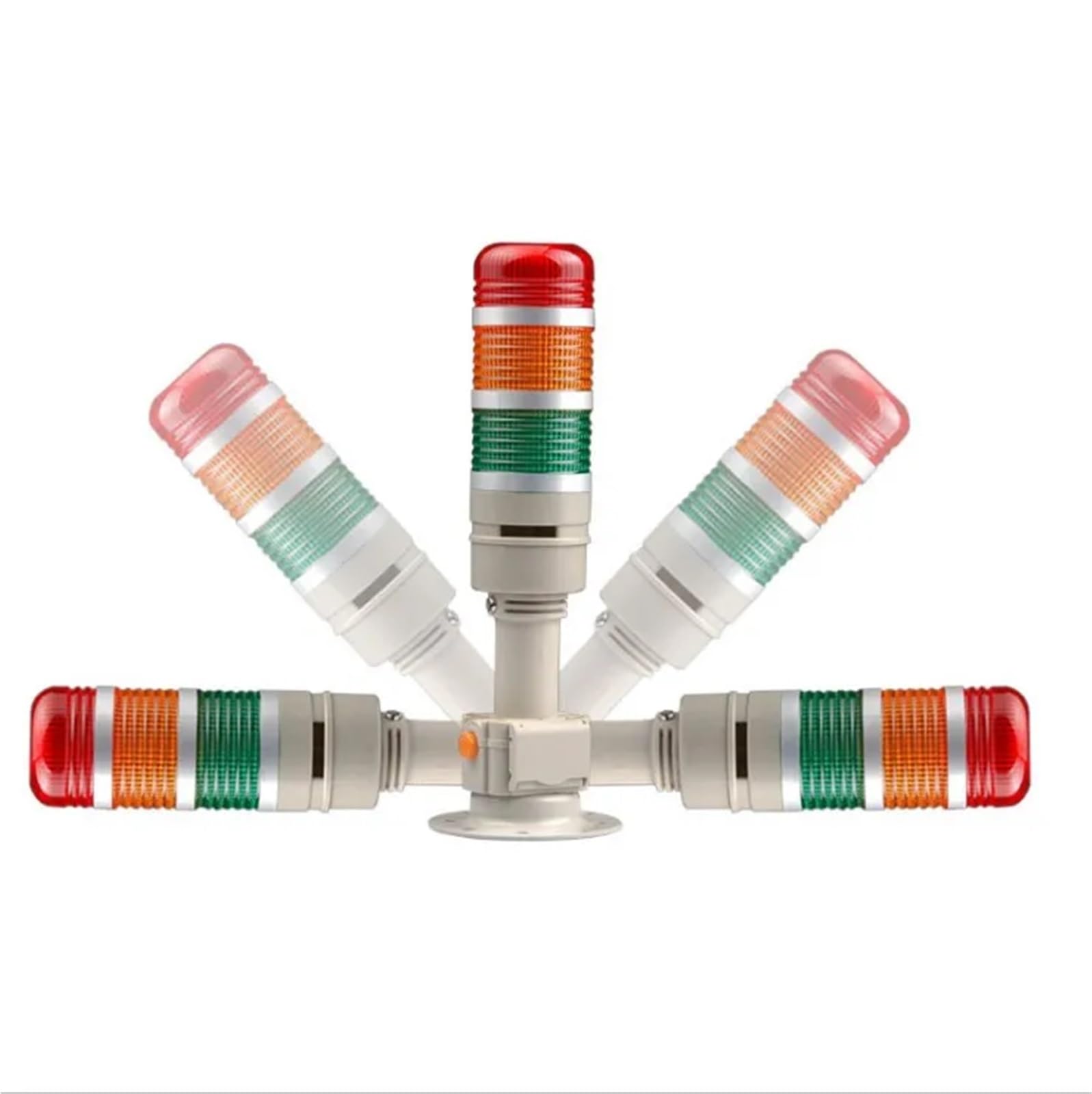 Snapklik.com : 50mm Mini Sound And Light Three-Color Alarm Light LED ...