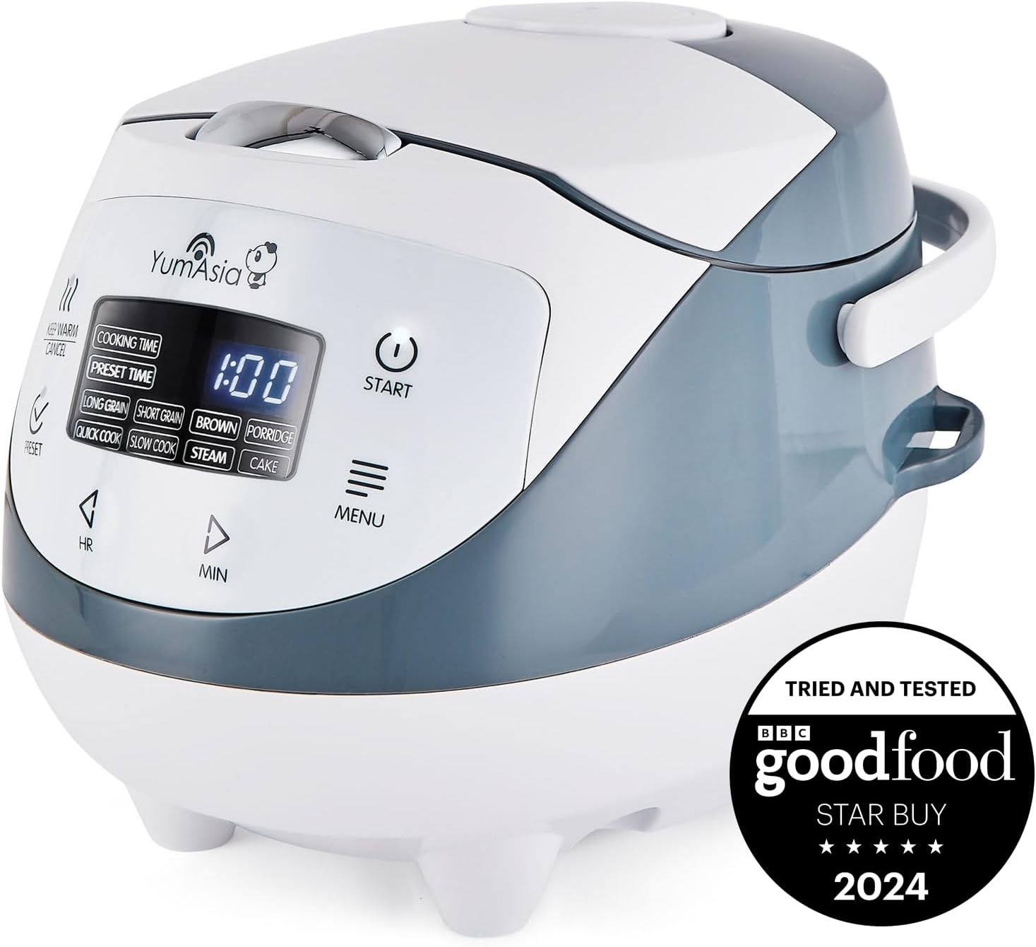 Amazon.com: Yum Asia Sakura Rice Cooker with Ceramic Bowl and Advanced ...
