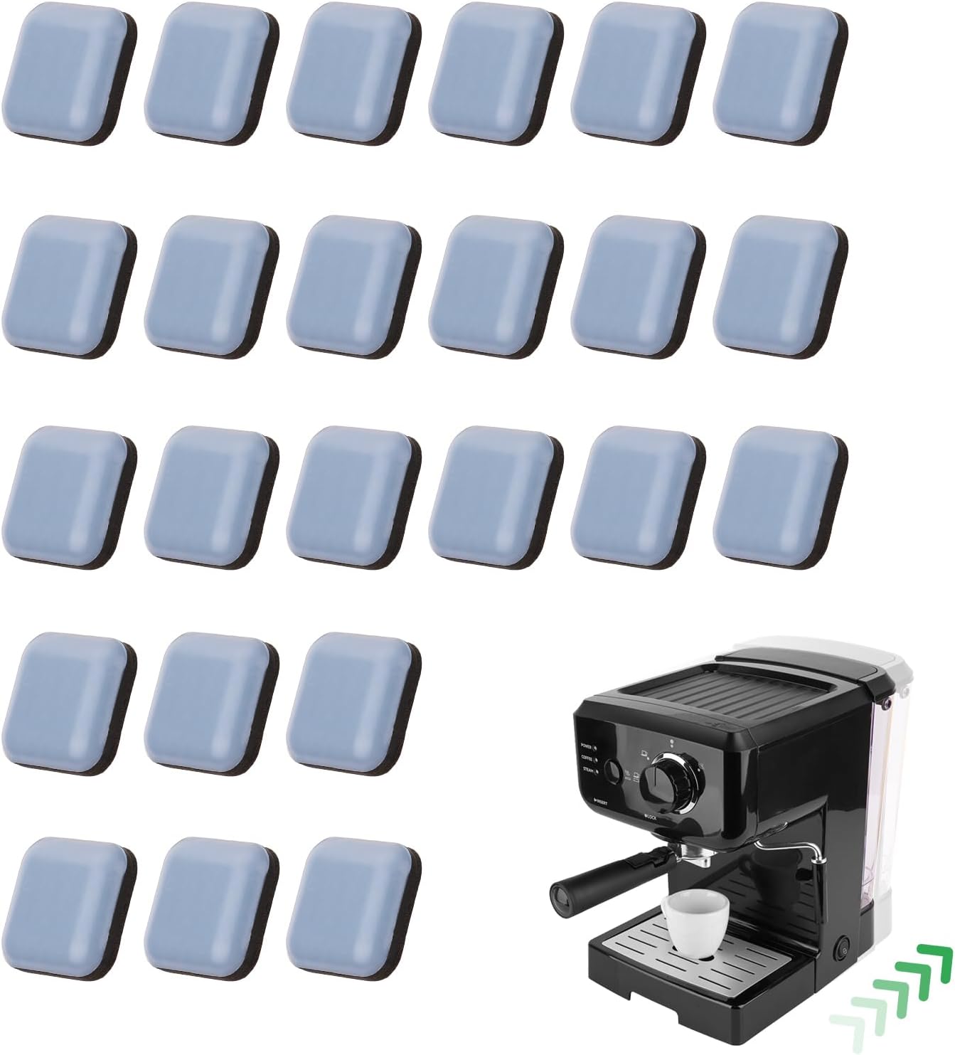 SAVITA 24pcs Appliance Sliders, Kitchen Appliance Sliders for Counter ...