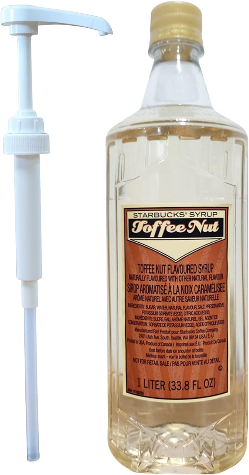 Amazon.com: Starbucks Classic Syrup (1-L.) : Grocery & Gourmet Food