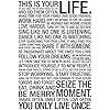 Amazon.com: AllPosters This is Your Life Motivational Poster 13 x 19in ...