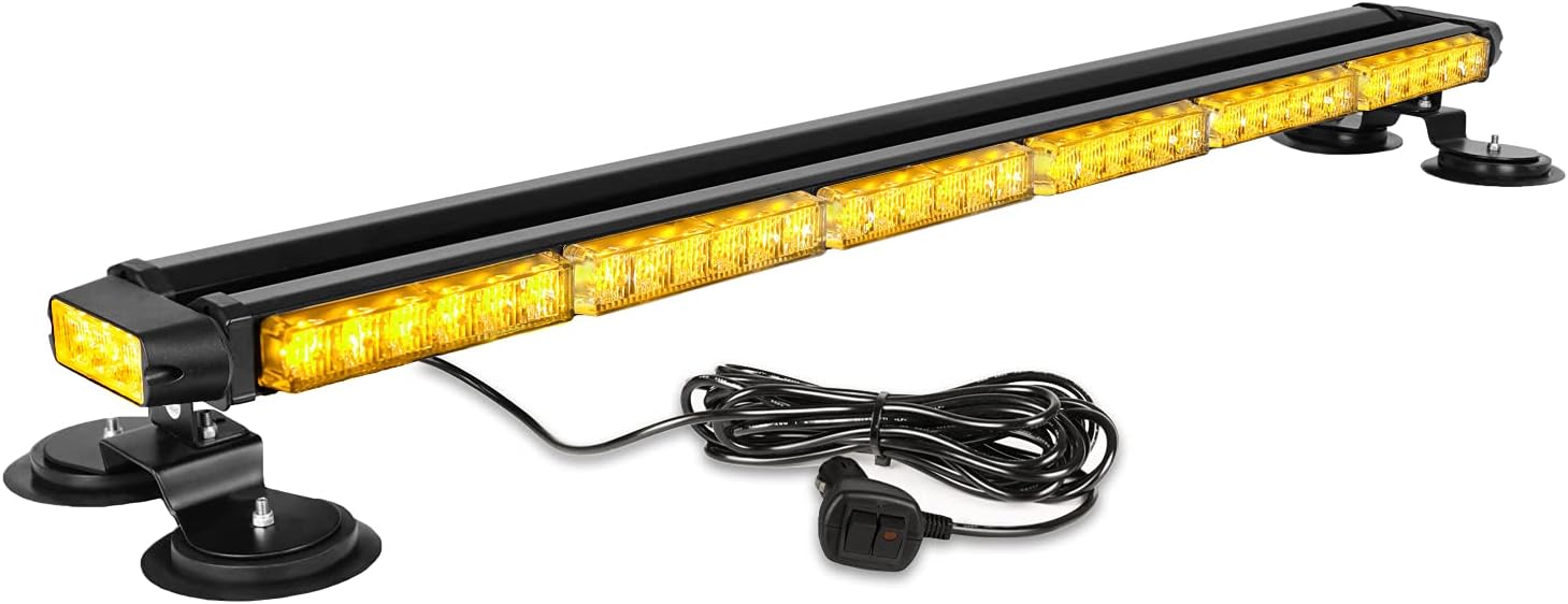 Amazon.com: ASPL 38.5" 78 LED Strobe Light Bar Double Side Flashing ...