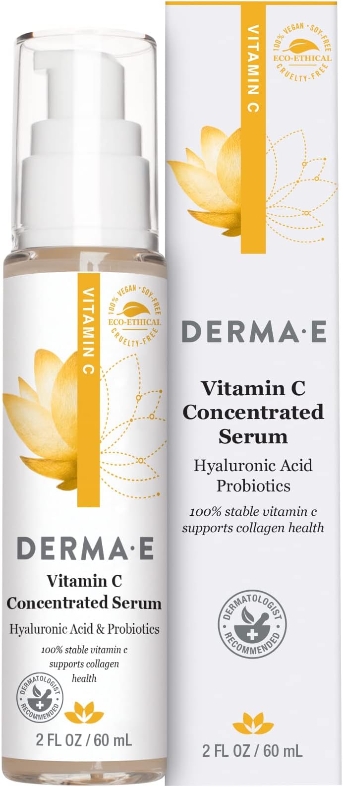 Amazon.com: DERMA E Ultra Hydrating Dewy Skin Serum – Moisturizing ...