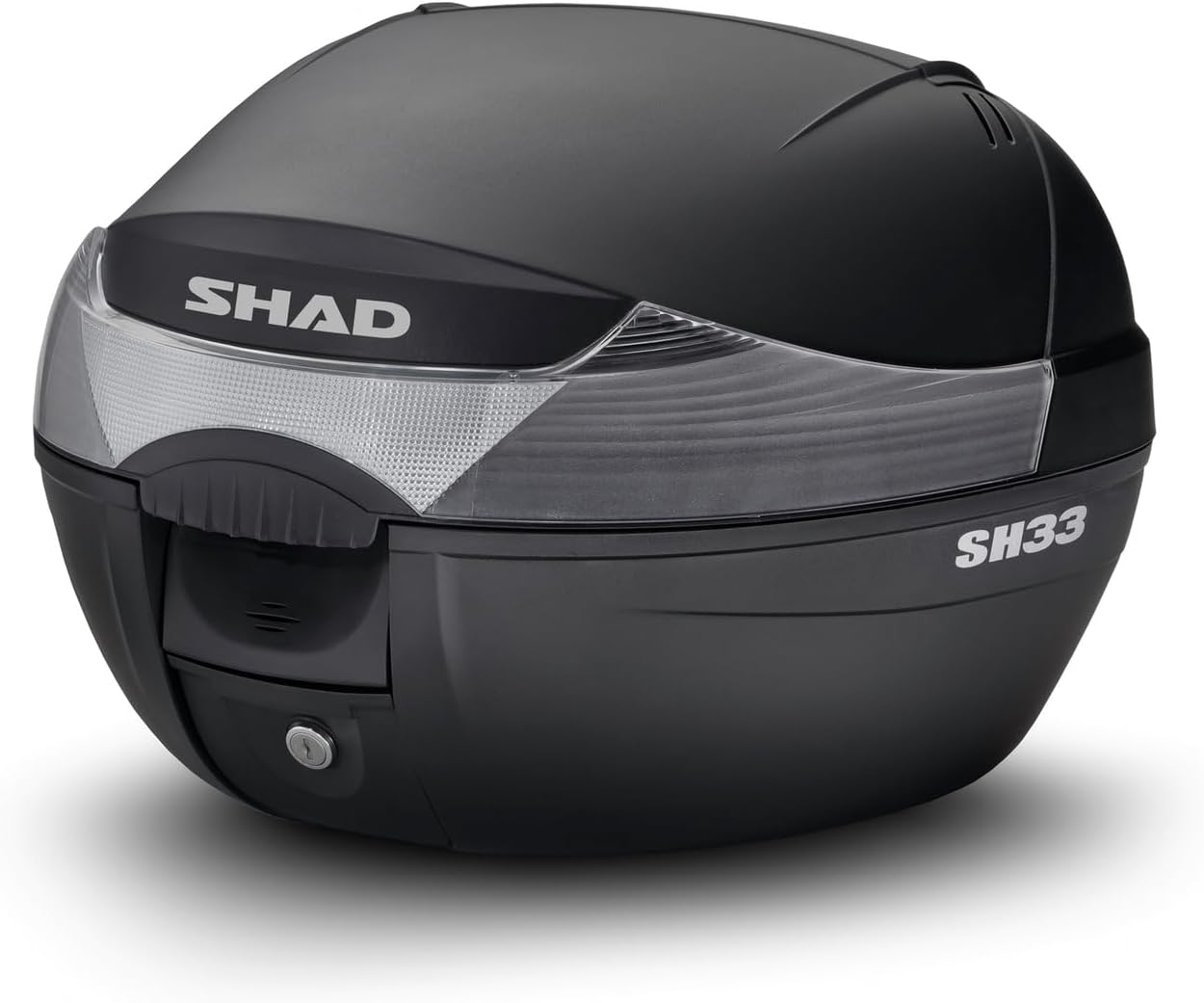 Shad Motorcycle Luggage. Expandable Top Case Box SH58X. Carbon Effect ...