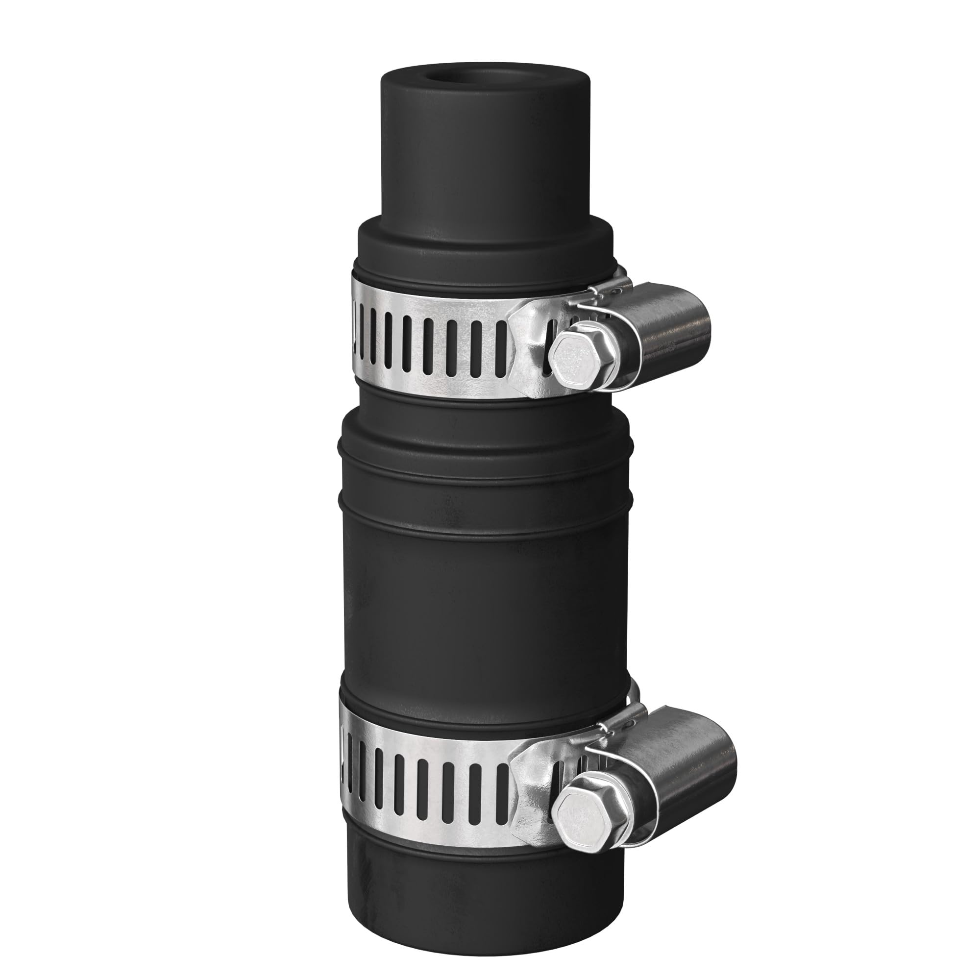 Amazon.com: PROFLO PFT250 2 Clamp Dishwasher Disp Connection - Black ...