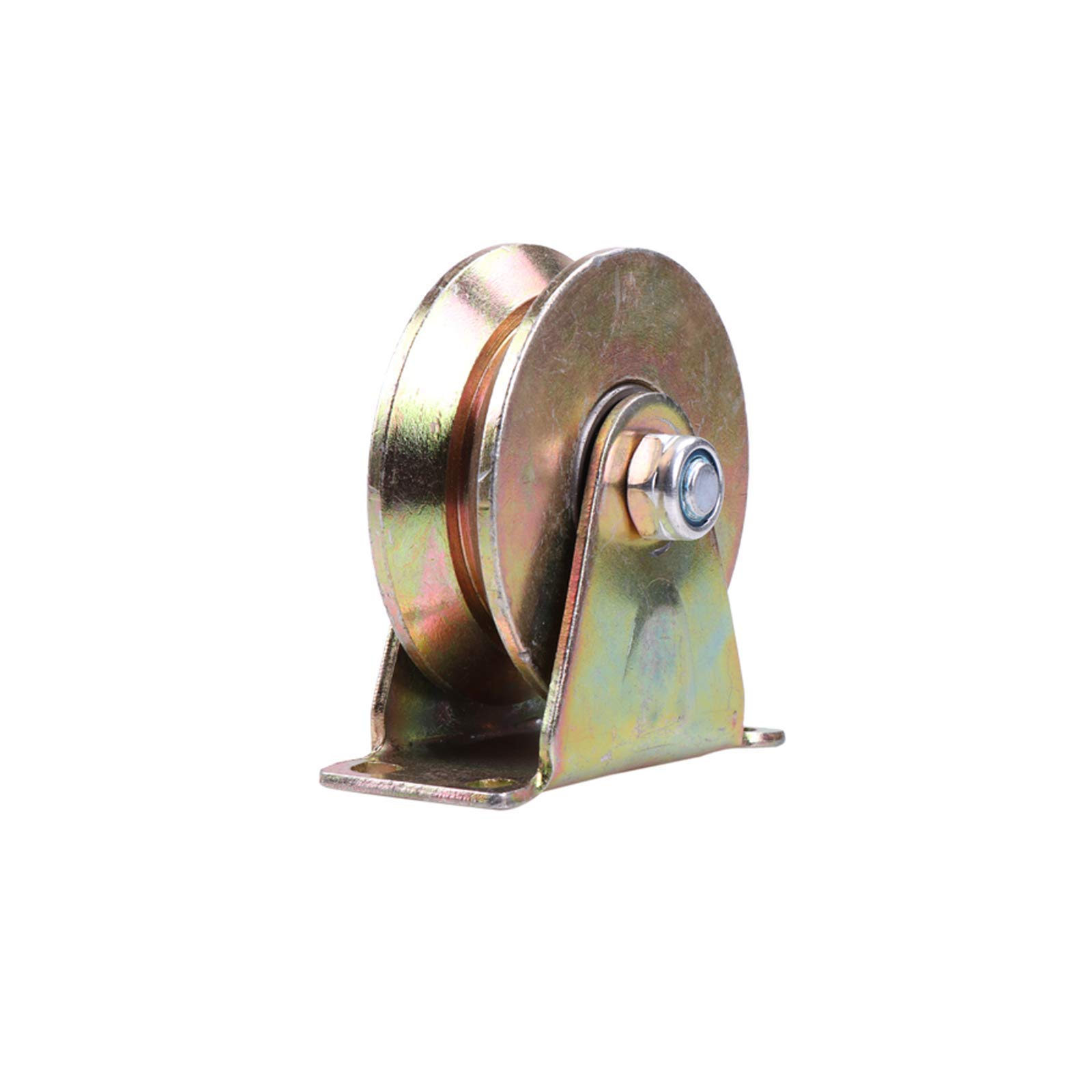 Buy Swivel Caster Wheels, Sliding Gate Roller Steel V Shaped Wheel ...