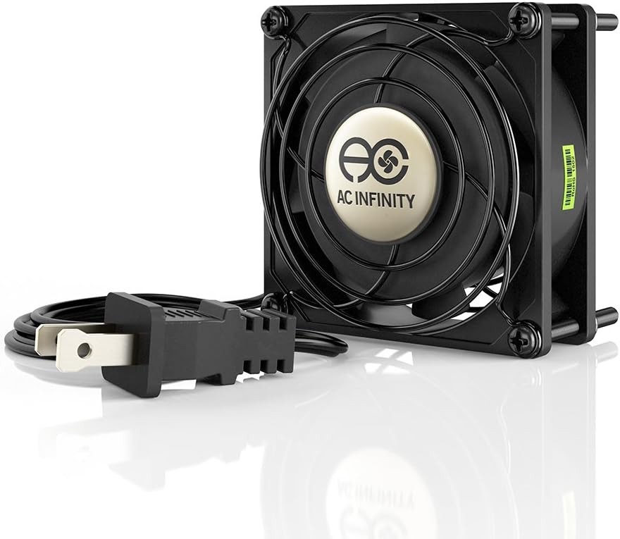 Amazon.com: 2Pack 60mm 80mm EC Muffin Fan 110v 120v 220v 240v with AC ...