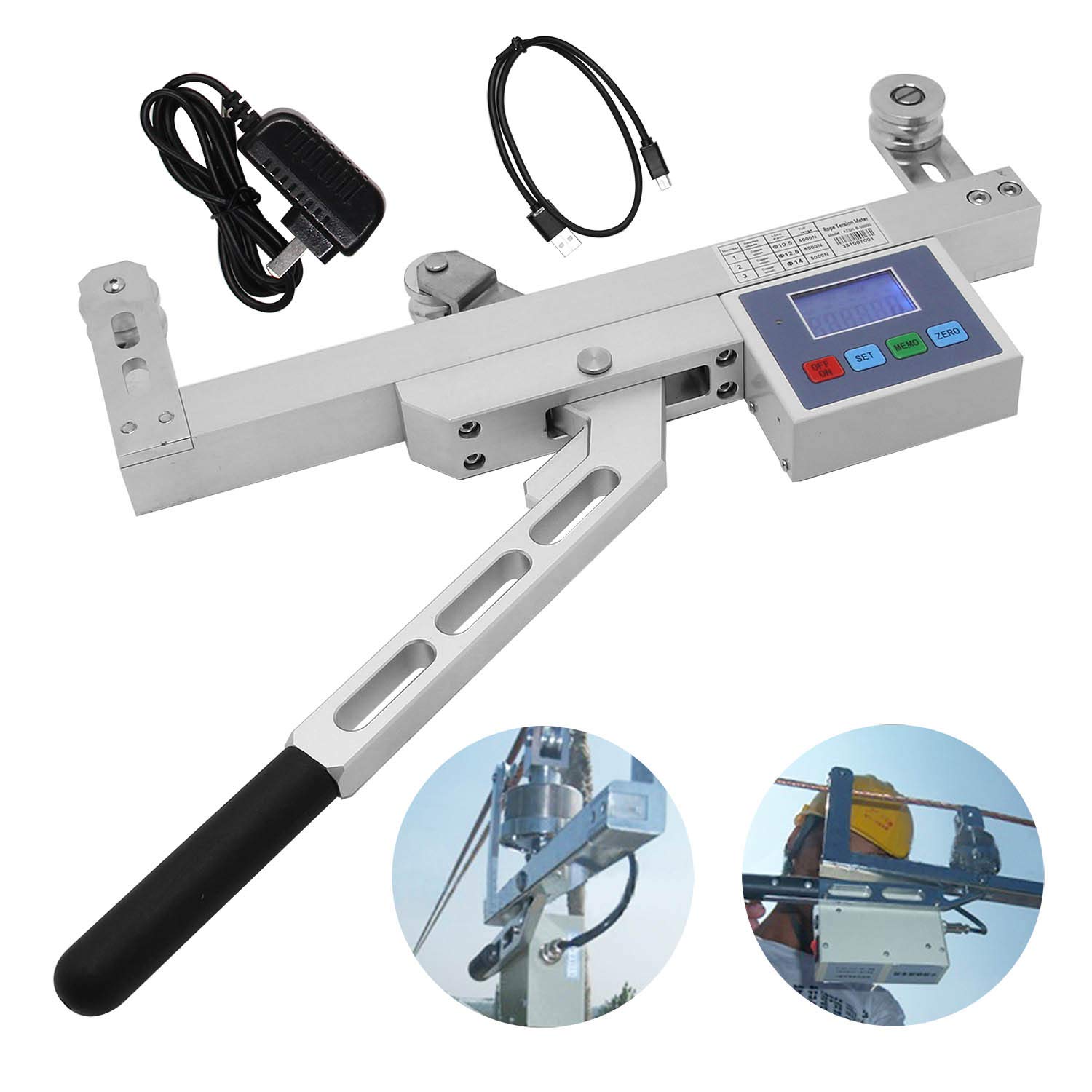 Newtry Azgh 5000g Rope Tension Meter High Speed Rail Rope | Desertcart ...