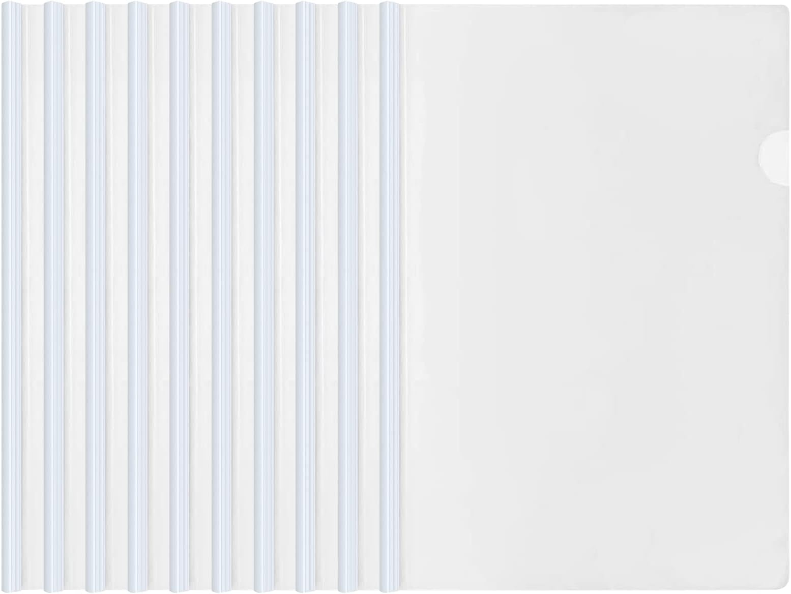 5 x A4 Clear Clip Bar Files Report Project Presentation Slide Binder ...