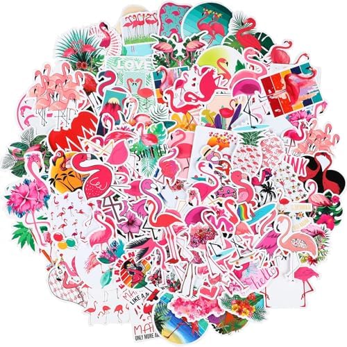 Amazon.com: Divine Designs Pretty Paint Splatter Flamingo Art Vinyl ...