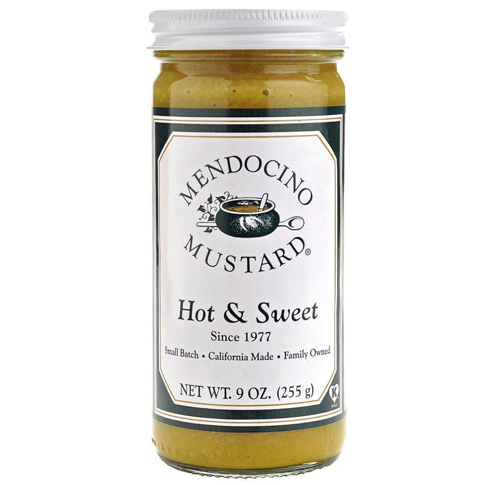 Amazon.com : MENDOCINO Hot Sweet Mustard, 9 OZ : Grocery & Gourmet Food
