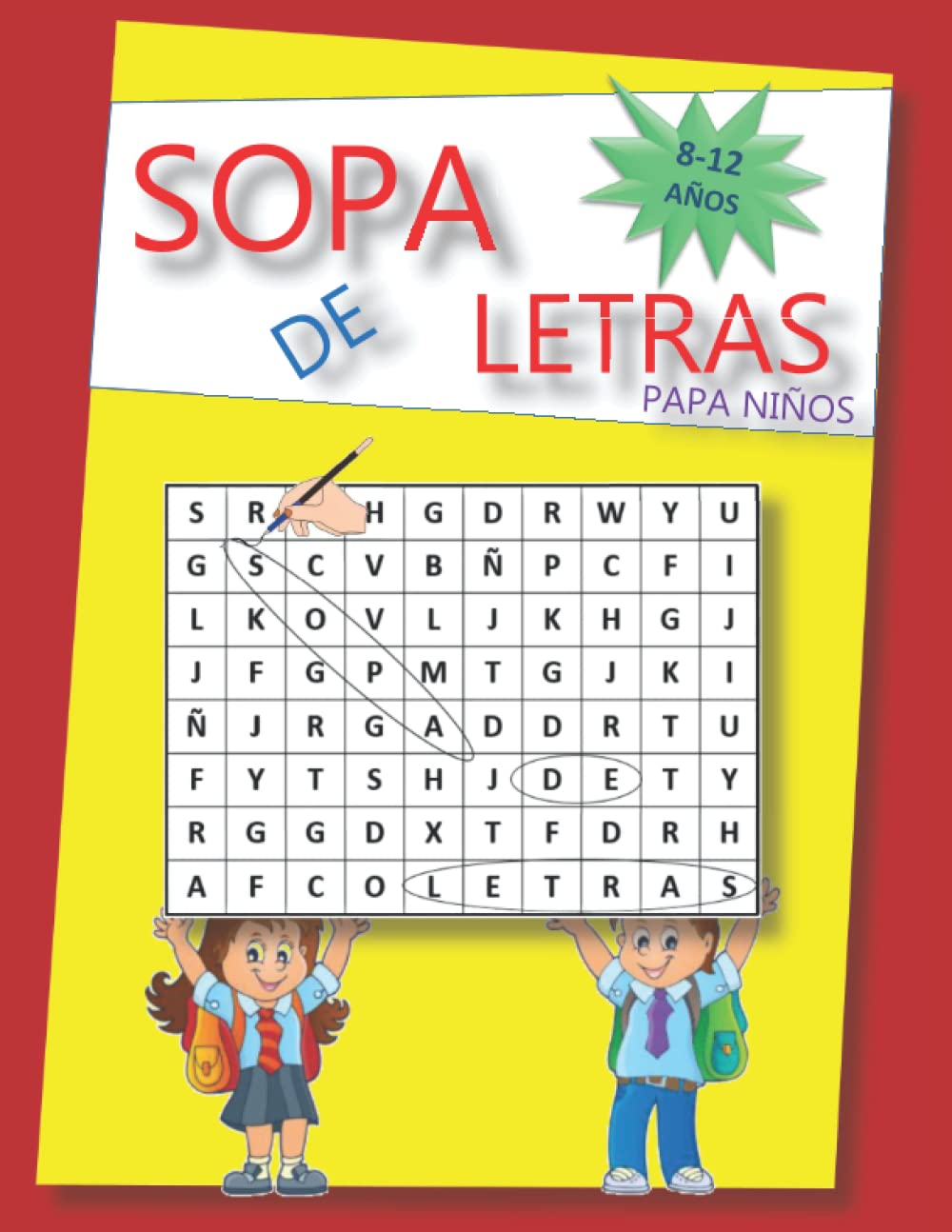 Sopas de Letras para niños 8-12 años: Sopa de letras para niños y niñas ...