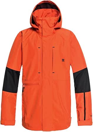DC Mens Command Jacket Red Orange Jacket Size at Amazon Men’s Clothing ...