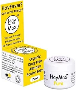 HayMax HayMax PureTM Organic Pollen Barrier Balm (for Hayfever ...