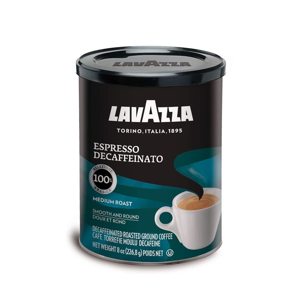 Snapklik.com : Lavazza Decaffeinated Espresso Ground Coffee, 8 Oz