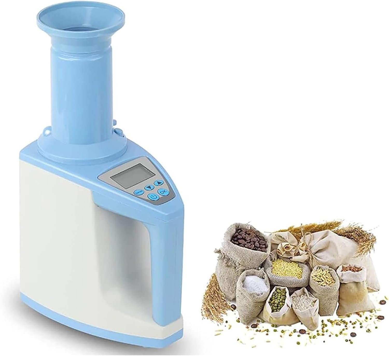 Amazon.com: Digital Grain Moisture Meter, Smart Grain Moisture Tester ...