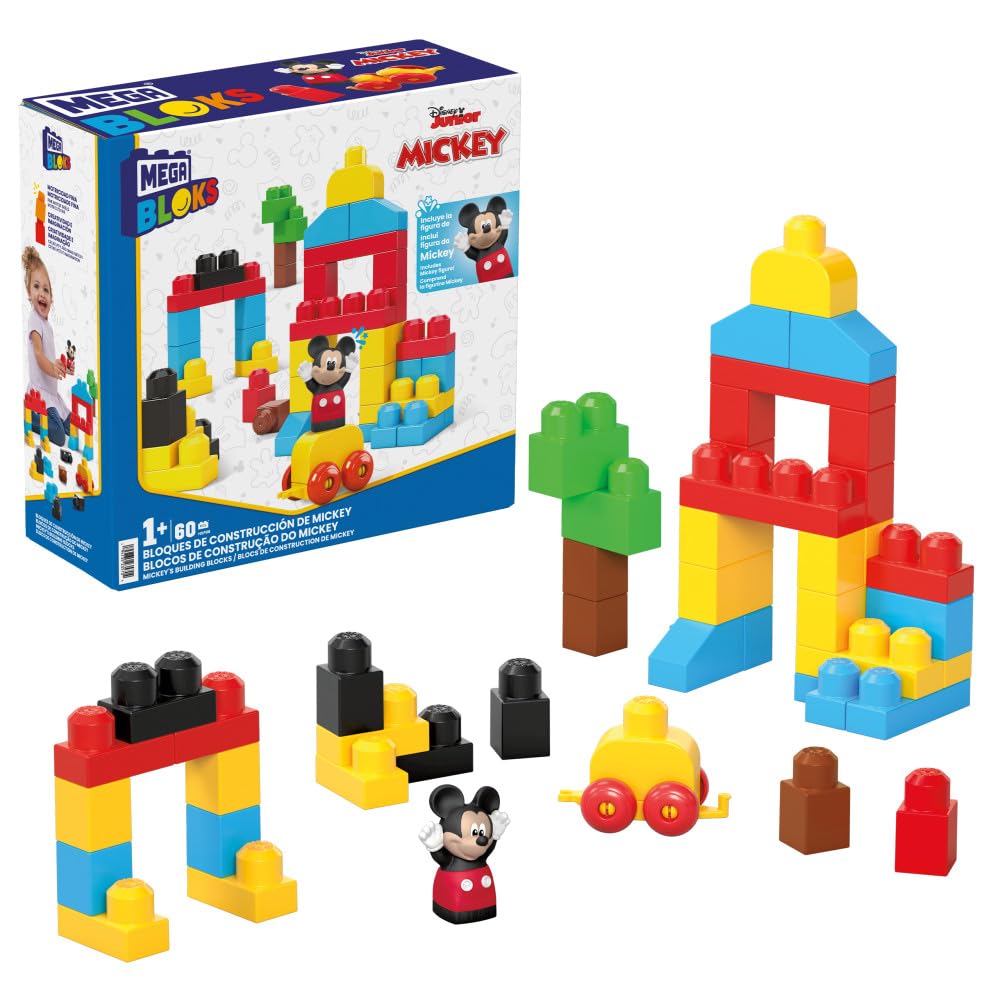 Mega Bloks Disney Juguete de Construcción Bloques de Mickey para niños ...