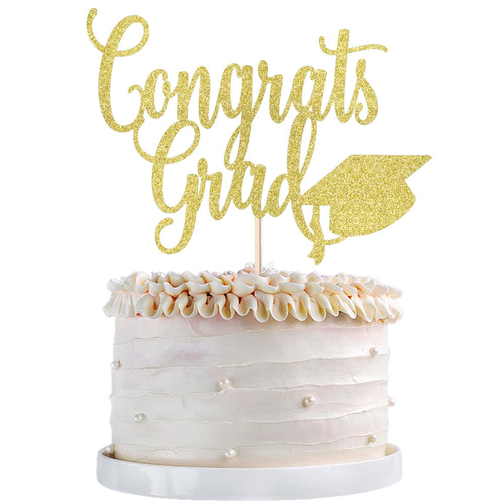 Congrats Grad Cake Topper 2025 Graduation Cake Topper Congrats Grad ...