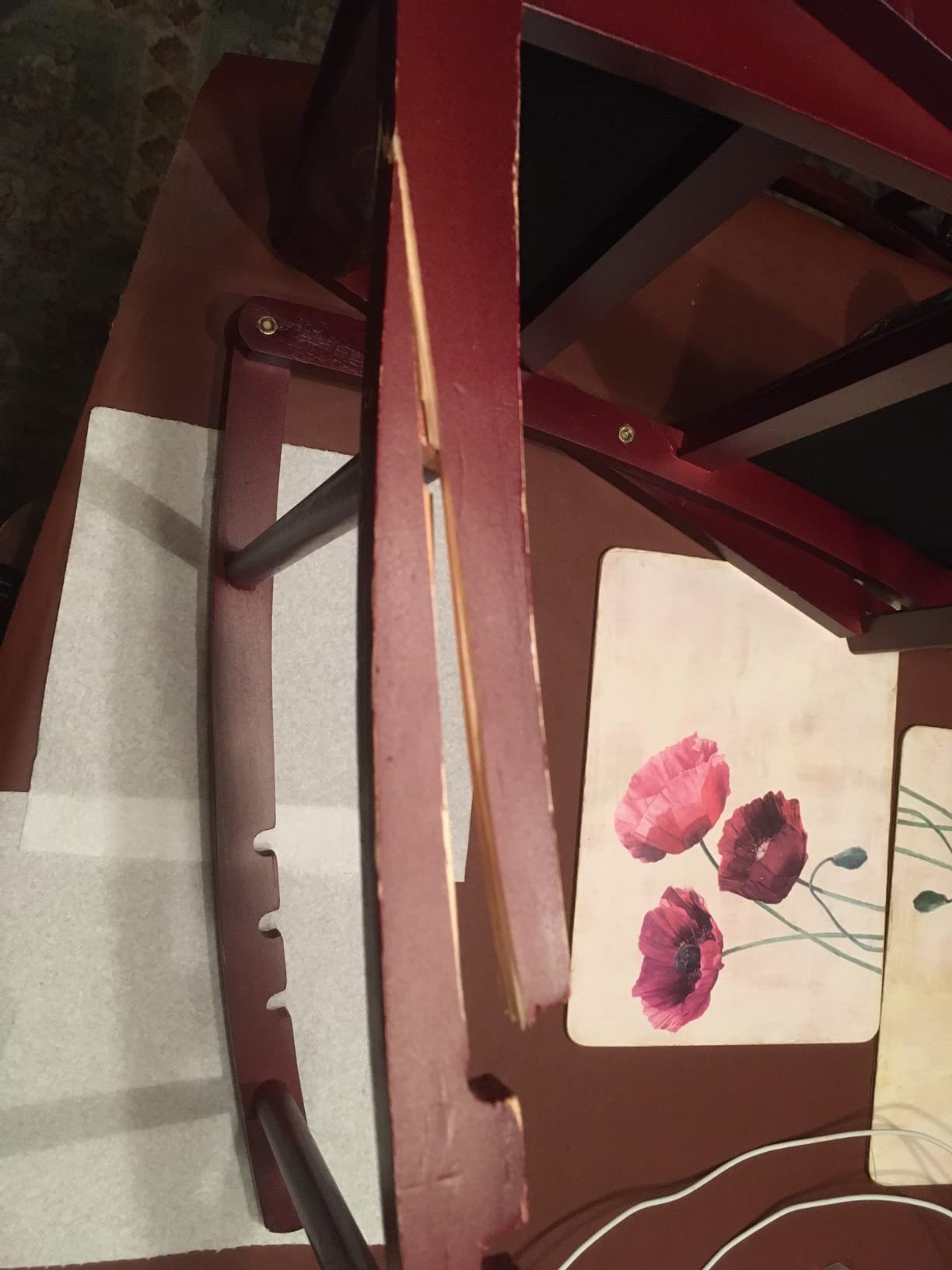 Chums | Rocking Footstool Solid Wood Adjustable Foot Rest | Stylish ...