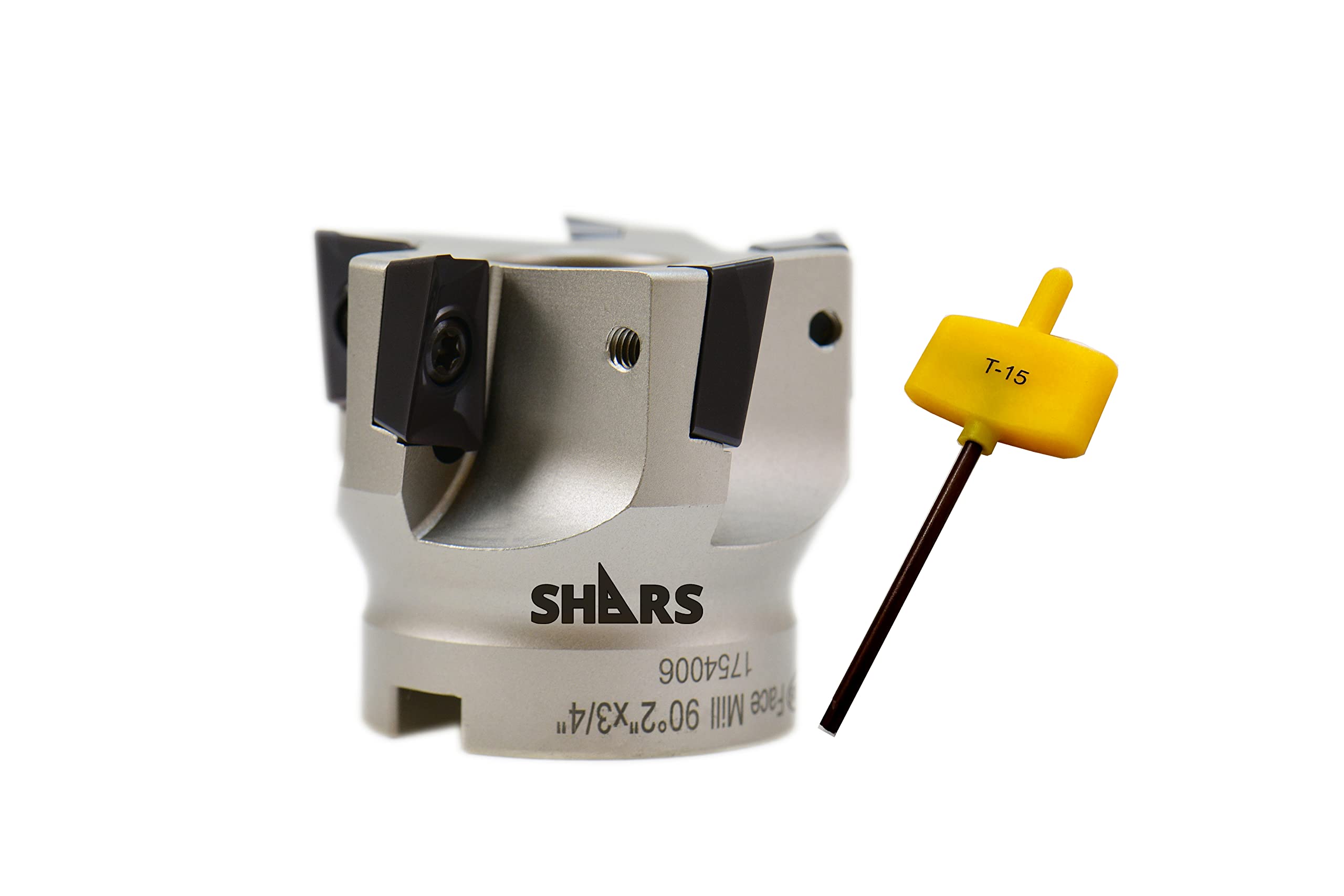 Shars 2" 90 Degree Indexable Face Mill with ZCC USA 5 PCS APKT1604 ...
