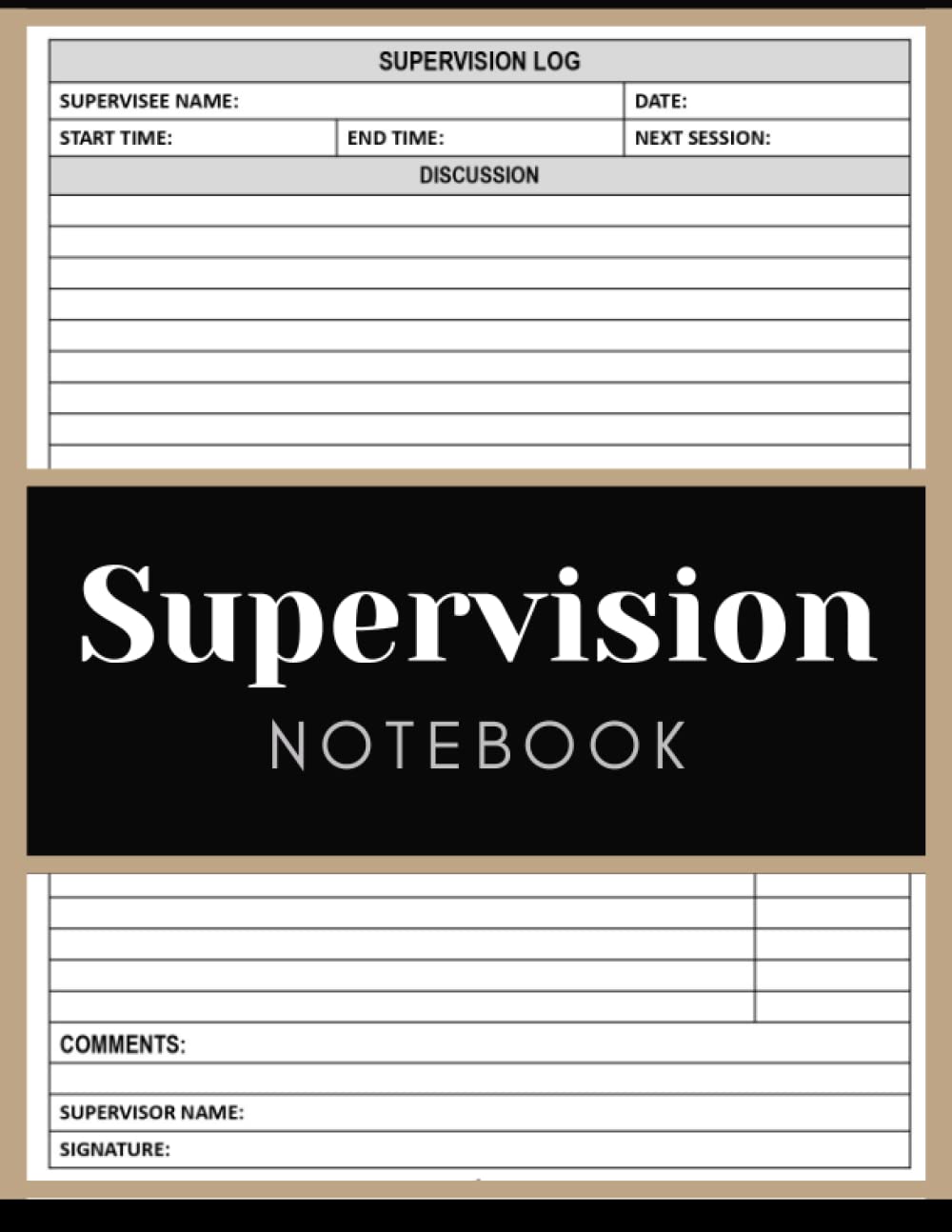 Supervision Notebook: Training Monitoring Planner Notebook for ...