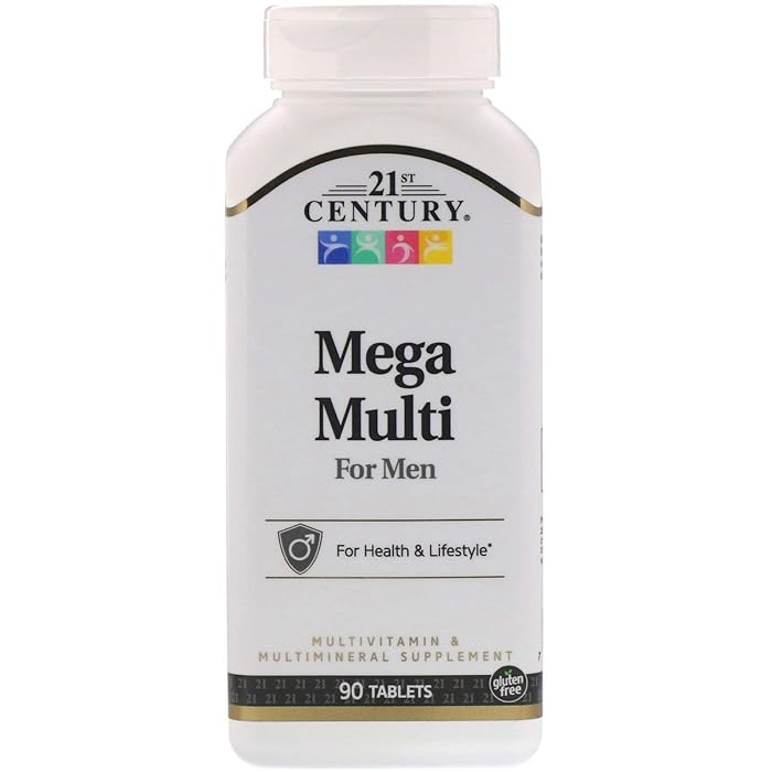 Buy 21st Century Mega Multi For Men, Multivitamin and Multimineral ...
