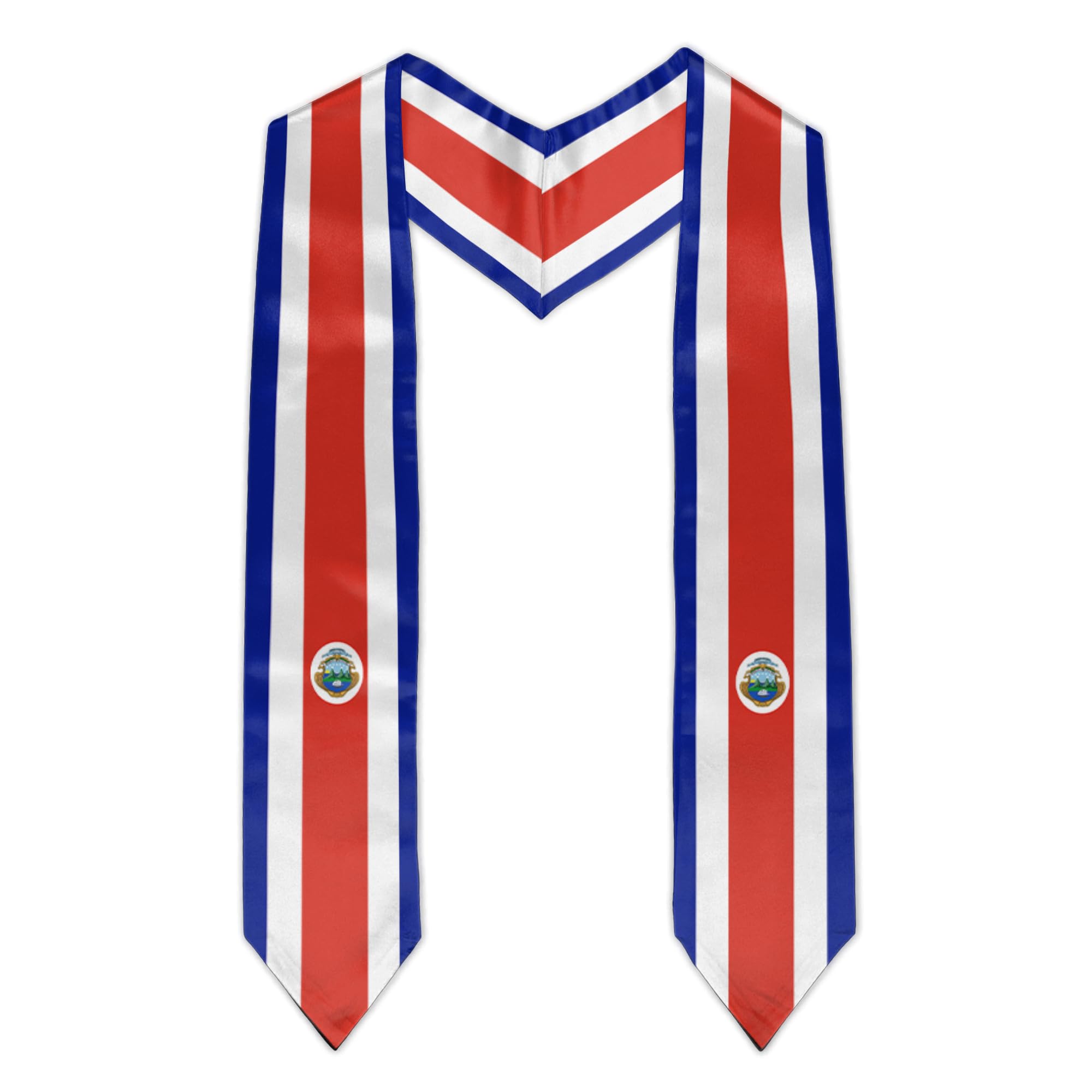 Snapklik.com : Costa Rica Flag Graduation Stole Graduation Sash ...