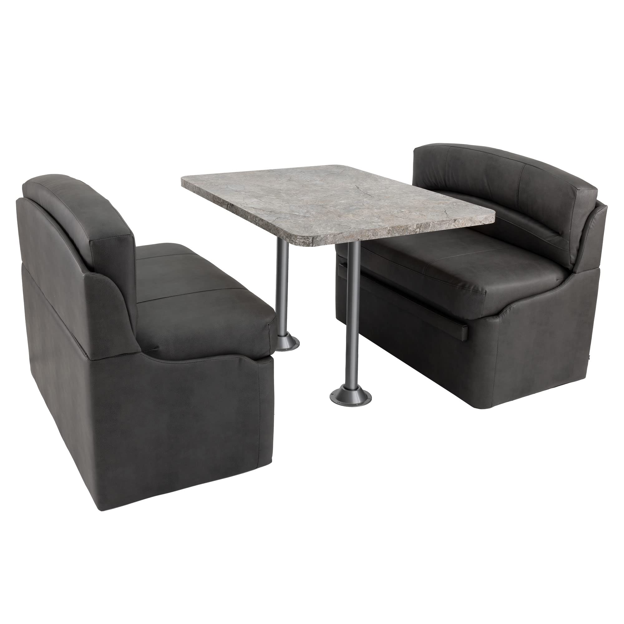 Amazon.com: RecPro 38" RV Dinette Booth Set with Table and 2 Surface ...