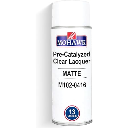 Mohawk Pre-Catalyzed Clear Lacquer - Matte M102-0416 - Amazon.com