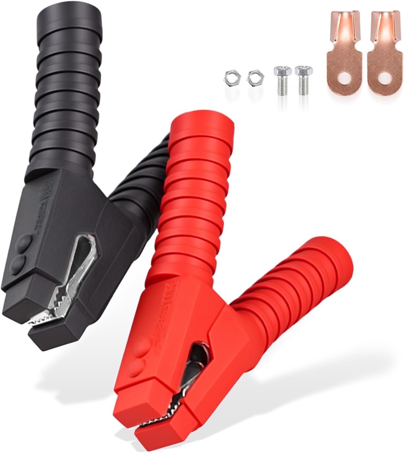 Amazon.com: Pure Copper 1500A Jumper Cable Clamp,Heavy Duty ...