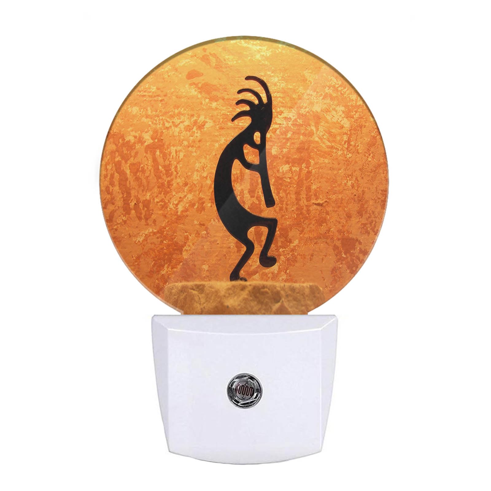 EKOBLA Night Light Kokopelli Orange Night Lights Plug into Wall for ...