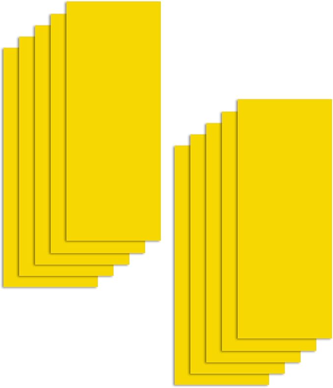 10pcs 25 * 10cm Yellow Sticky Fly Traps Fly Control Stickers Fly Paper ...
