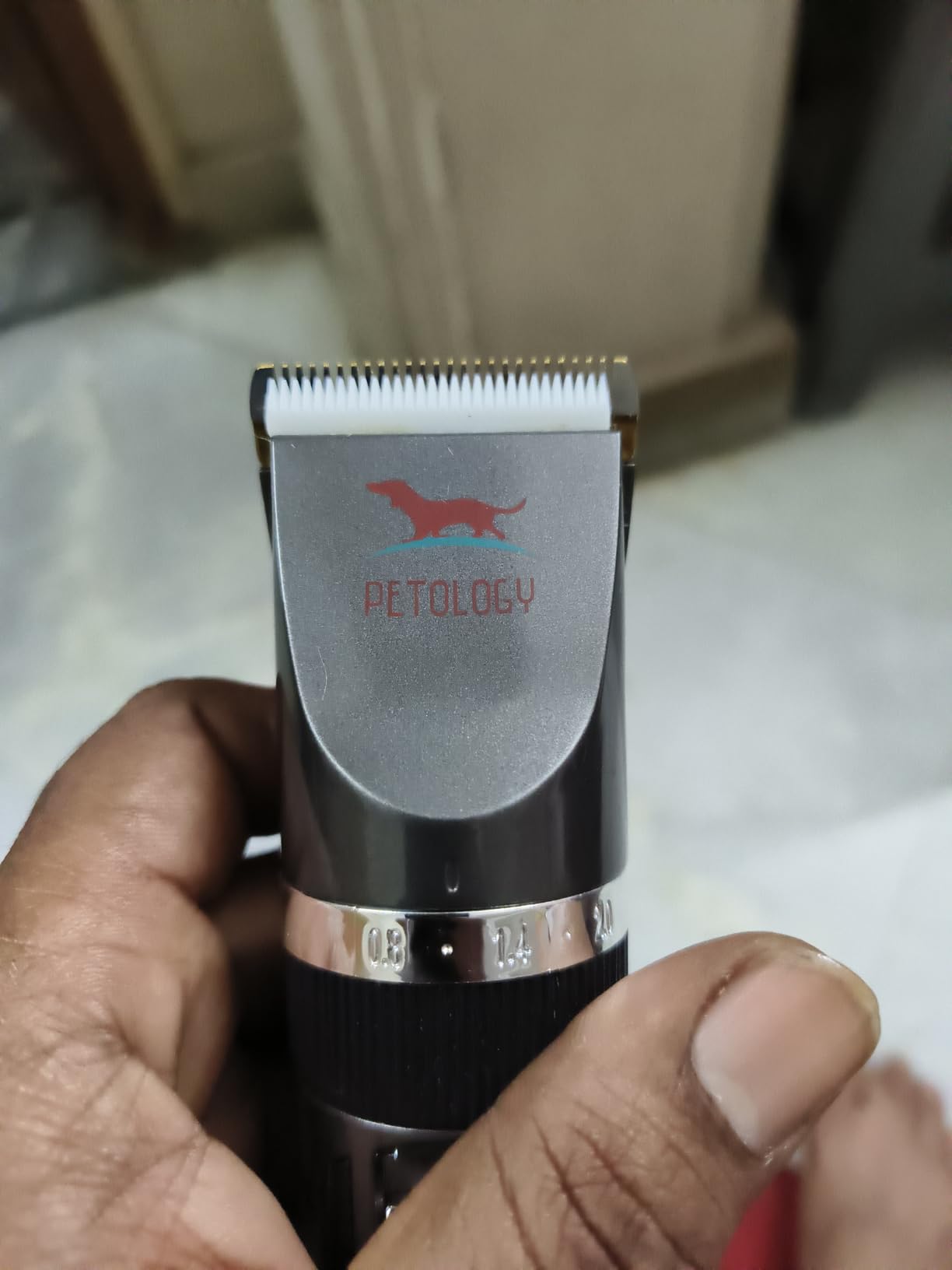 Petology Professional Automatic Rechargeable Pet Hair Trimmer for Dogs ...