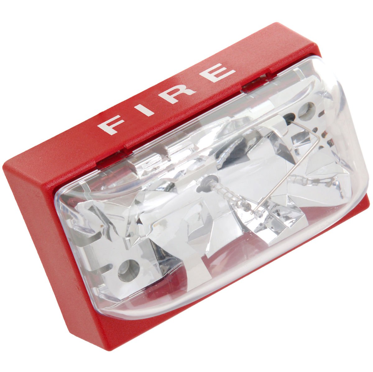 SIMPLEX 4906-9102 - Strobe M/C Non-Addresable Ceeling MT, Red - Amazon.com