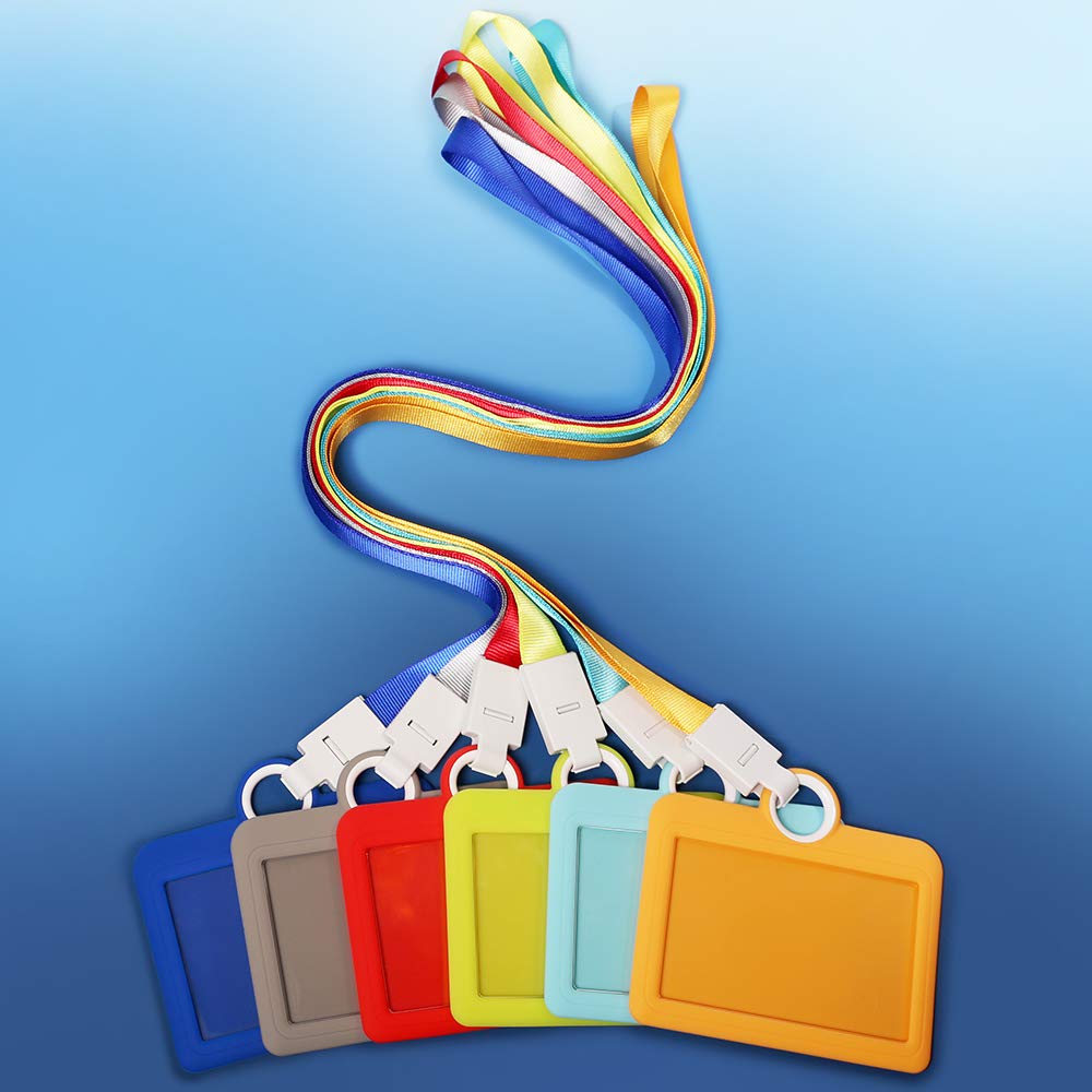 Horizontal Badge Sleeve Clear Name Badge Holders | Plastic Horizontal