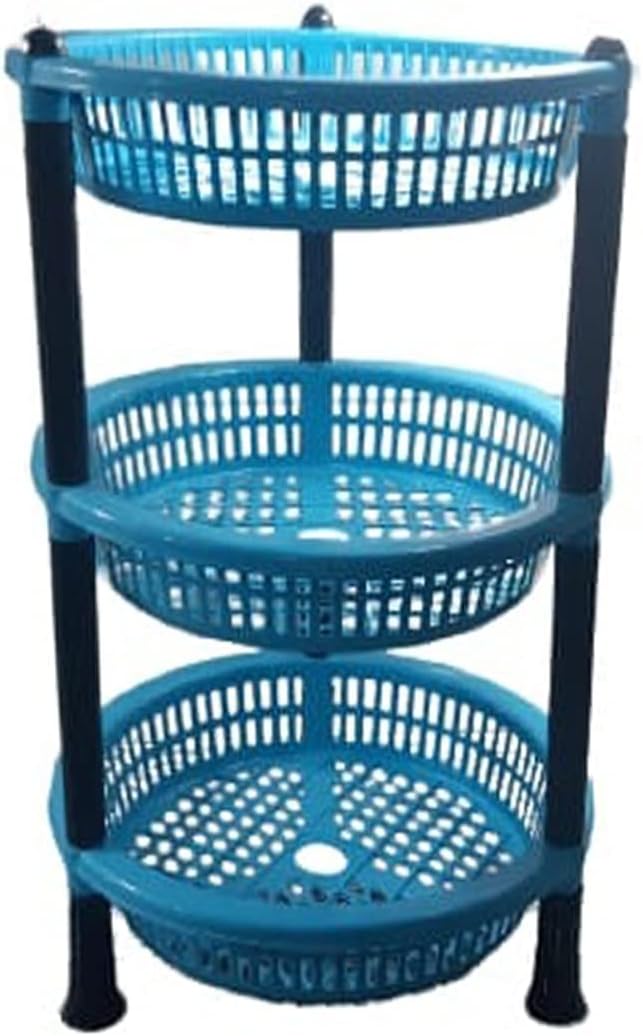 Biltoxi Vegetable Storage Basket, Storage Stand, Rack, Plastic ...