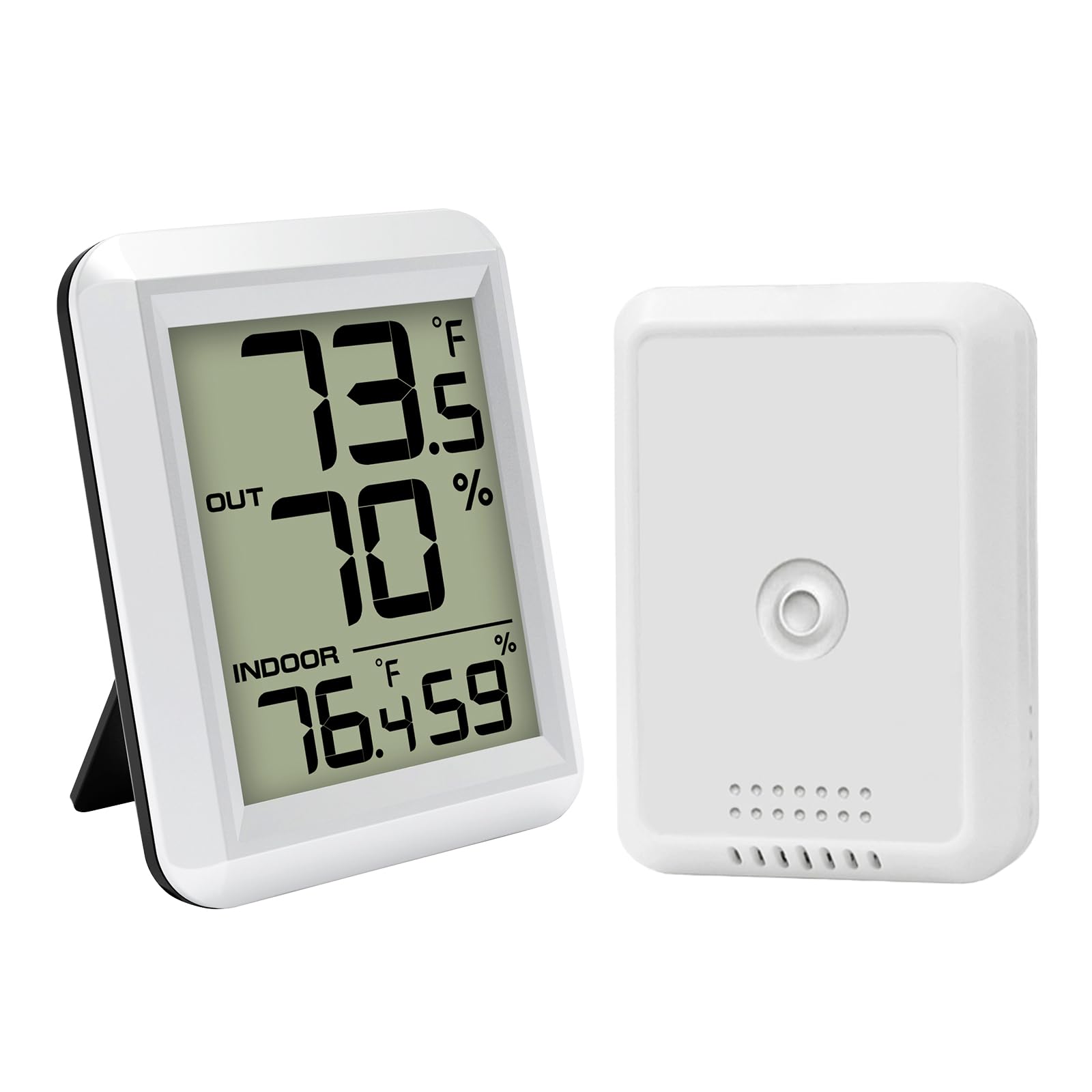 Amazon.com: AIRAIN TECH Wireless Indoor Outdoor Thermometer Hygrometer ...