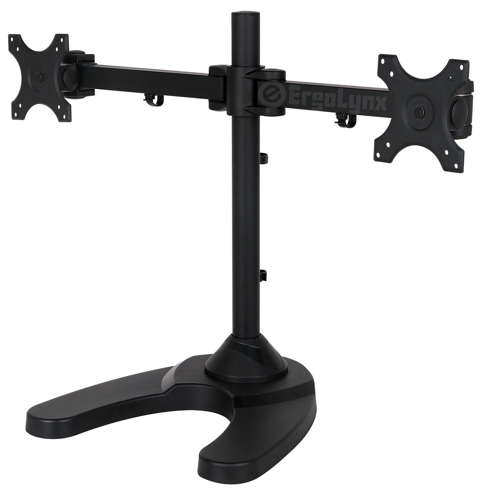 Buy Ergolynx Dual VESA Monitor Arm Stand Desk LCD LED TV Display 2 Twin ...