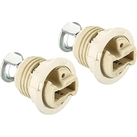 E-outstanding G9 Ceramic Lamp Holder 2PCS G-9 Halogen Light Bulb Base ...