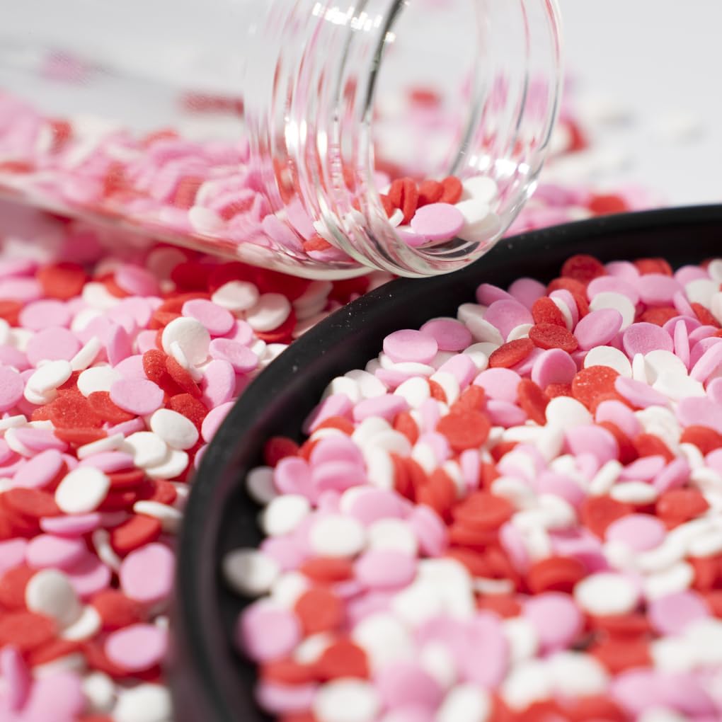 Snapklik.com : NIPEOR Rainbow Sprinkles Confetti Sprinkles 3.53oz/100g ...