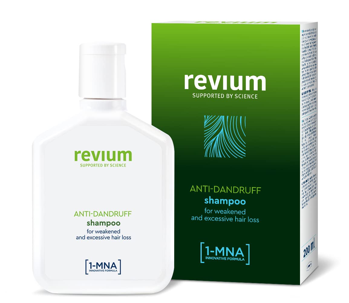 Revium Dandruff Shampoo, Hair and Scalp Treatment Effectively Removes ...