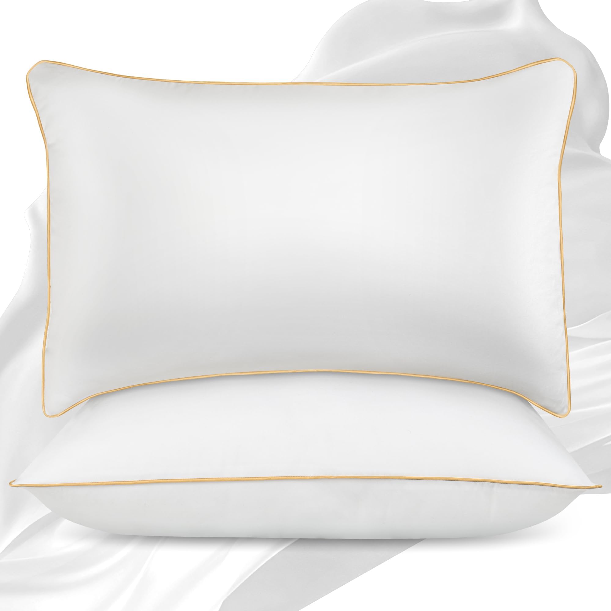 Amazon.com: UNIKOME Ultra Soft Hotel Collection Luxury Bed Pillows ...