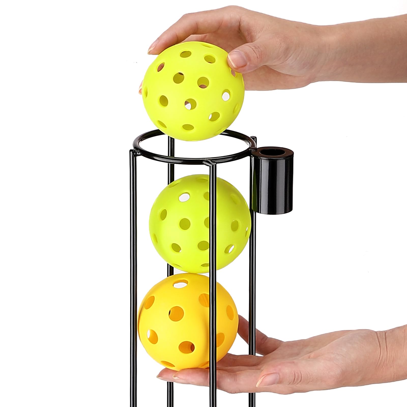 Snapklik.com : Ball Holder For Pickleball Nets, 9 Ball Pickleball ...
