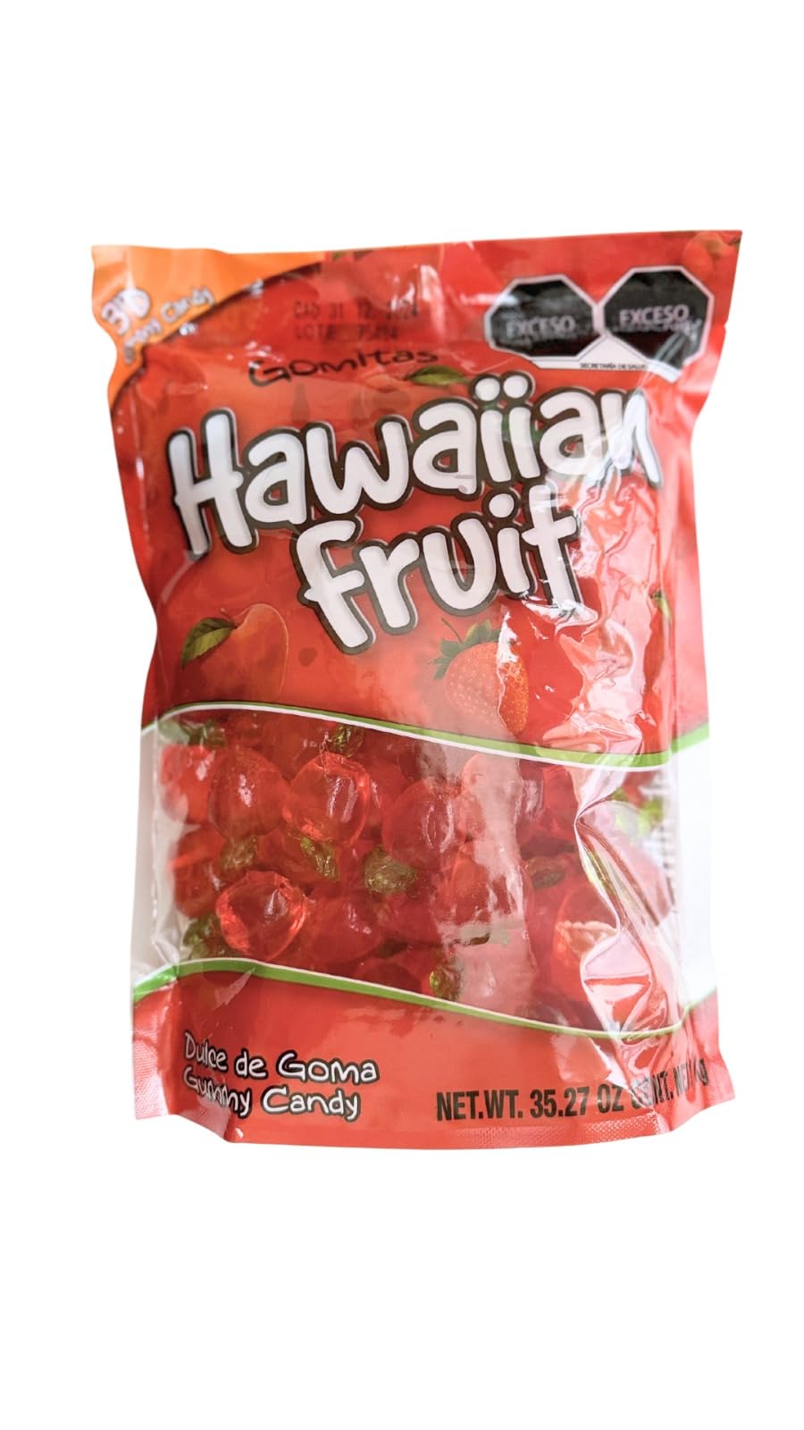 HAWAIIAN Gomitas Hawaiian 3D, sabor Manzana 1 KG : Amazon.com.mx ...