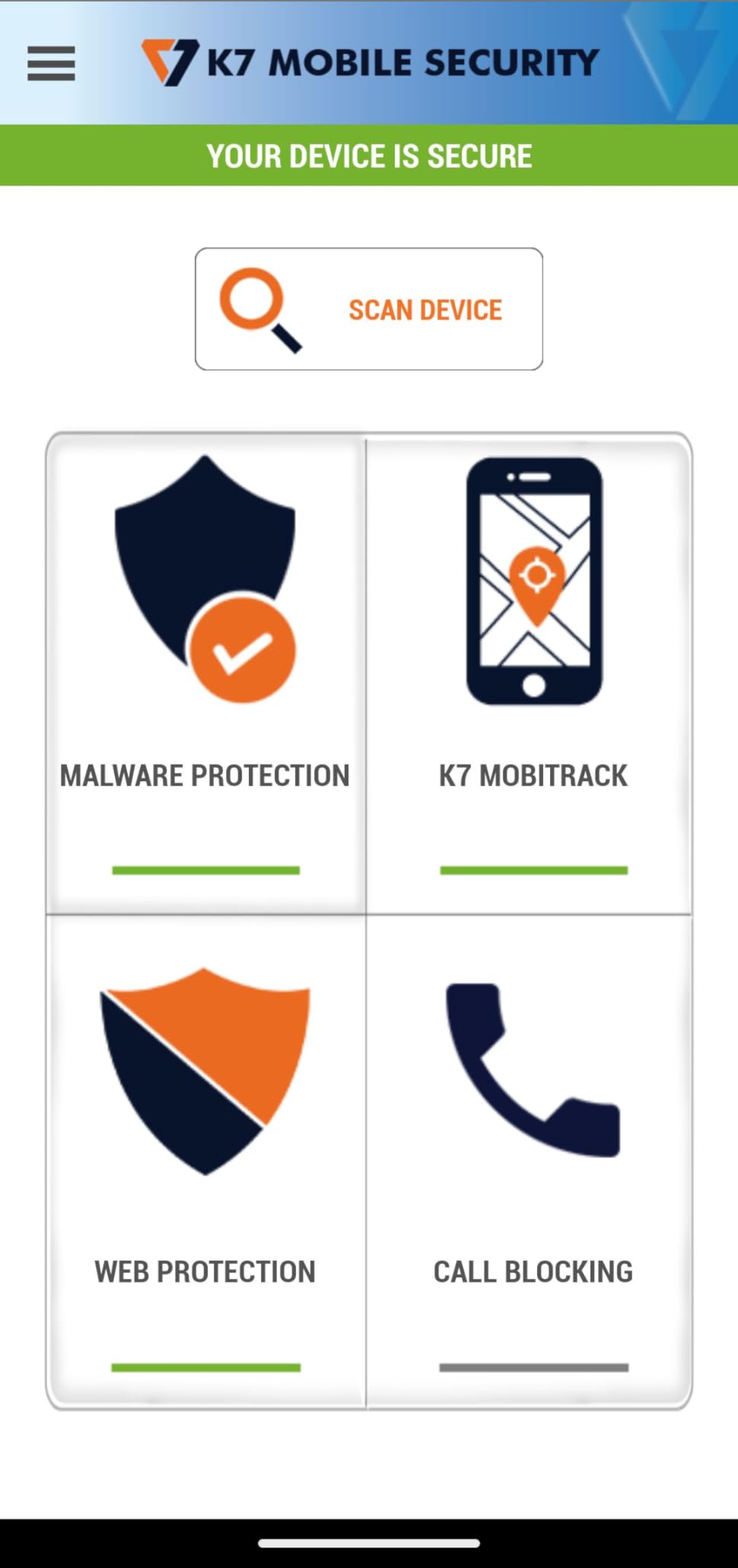 K7 Security Mobile - Android 1 User 1 Year (Email Delivery - No CD ...