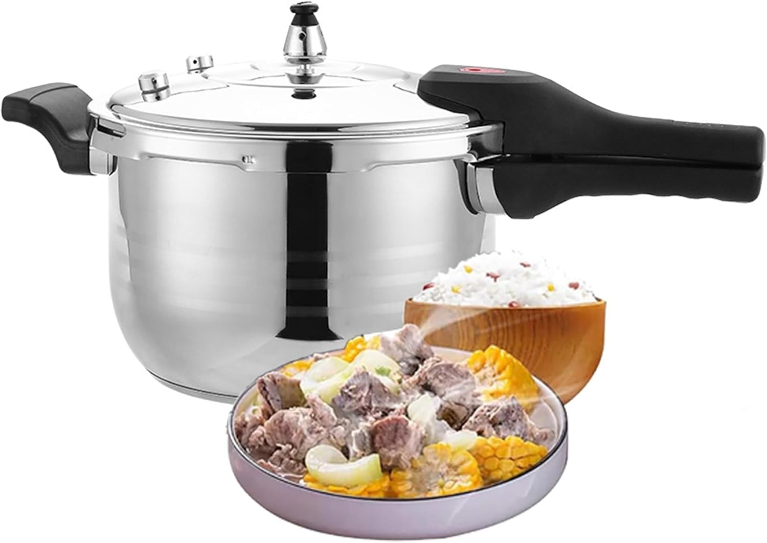 Amazon.com: Stainless Steel Pressure Cooker, 3-14 Quart Induction ...