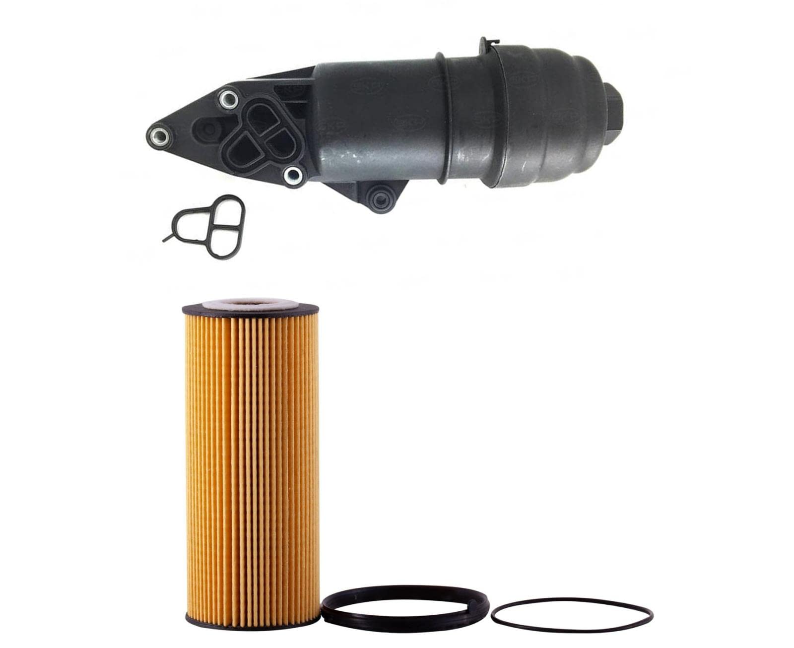 Amazon.com: Engine Oil Filter Housing w/Filter Replacement Part for ...