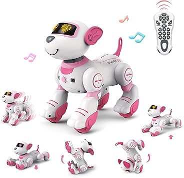 Amazon.com: Remote Control Robot Dog Toy That Acts Like A Real Dog,Robo ...